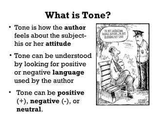 Understanding Author's Mood and Tone PowerPoint | PPT