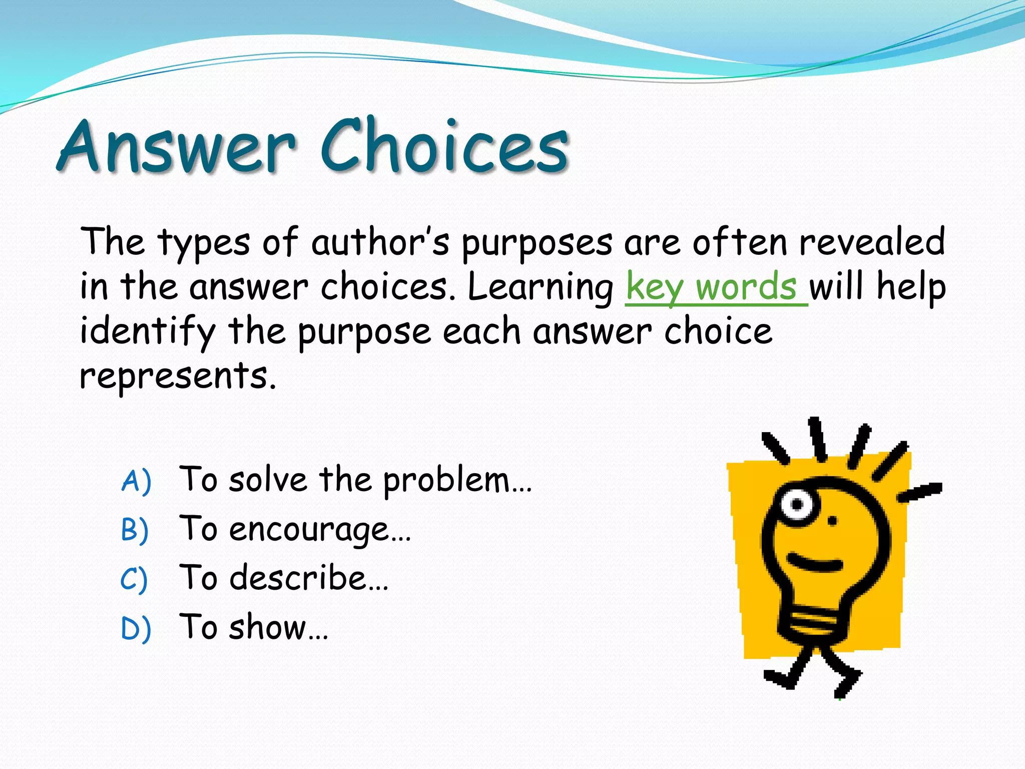 Author’s Purpose | PPTX
