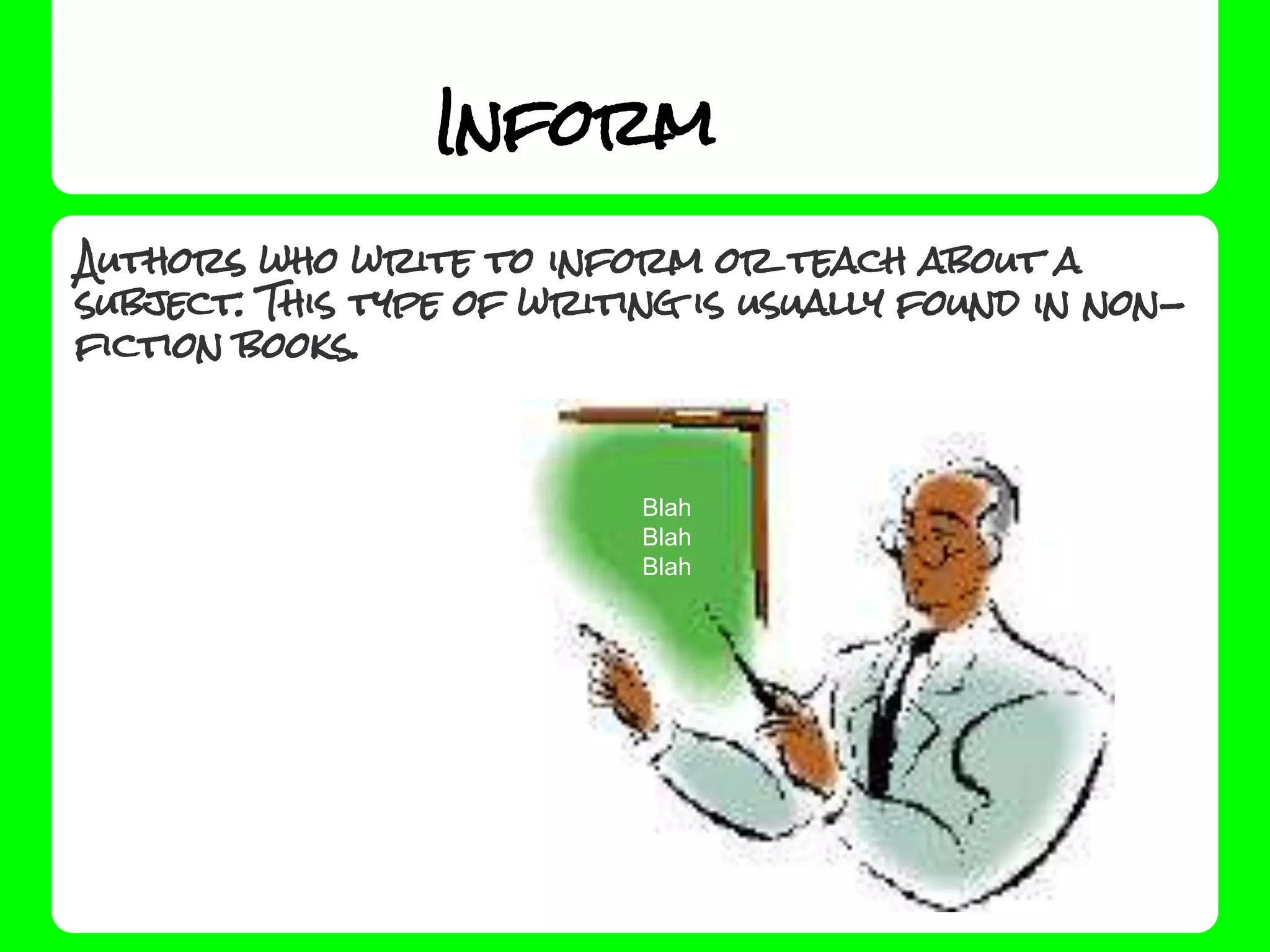 Determining the Author's Purpose | PPTX