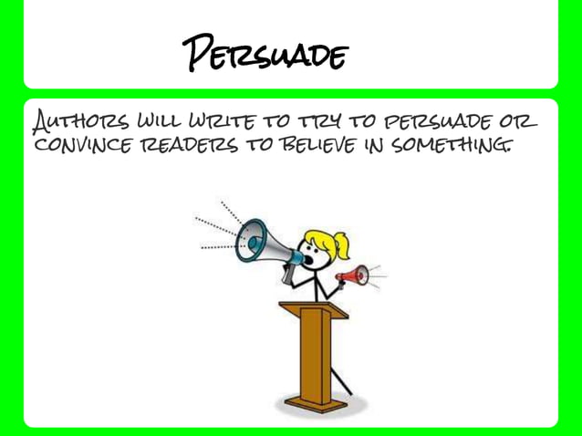 Determining the Author's Purpose | PPTX