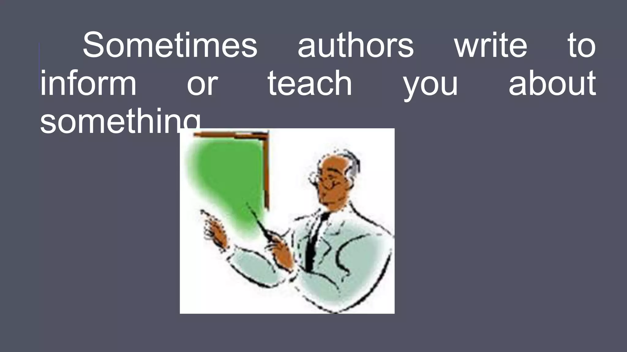 English Lesson: Author’s Purpose | PPTX