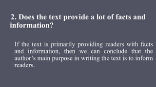 English Lesson: Author’s Purpose | PPTX