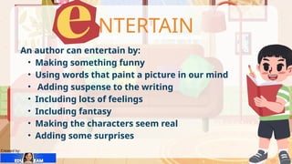Author’s Purpose PPT - Lesson and Activities | PPTX