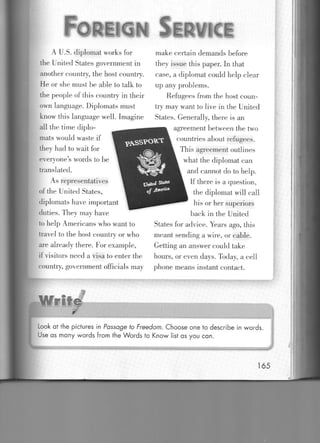 Author's purpose passage to freedom | PDF