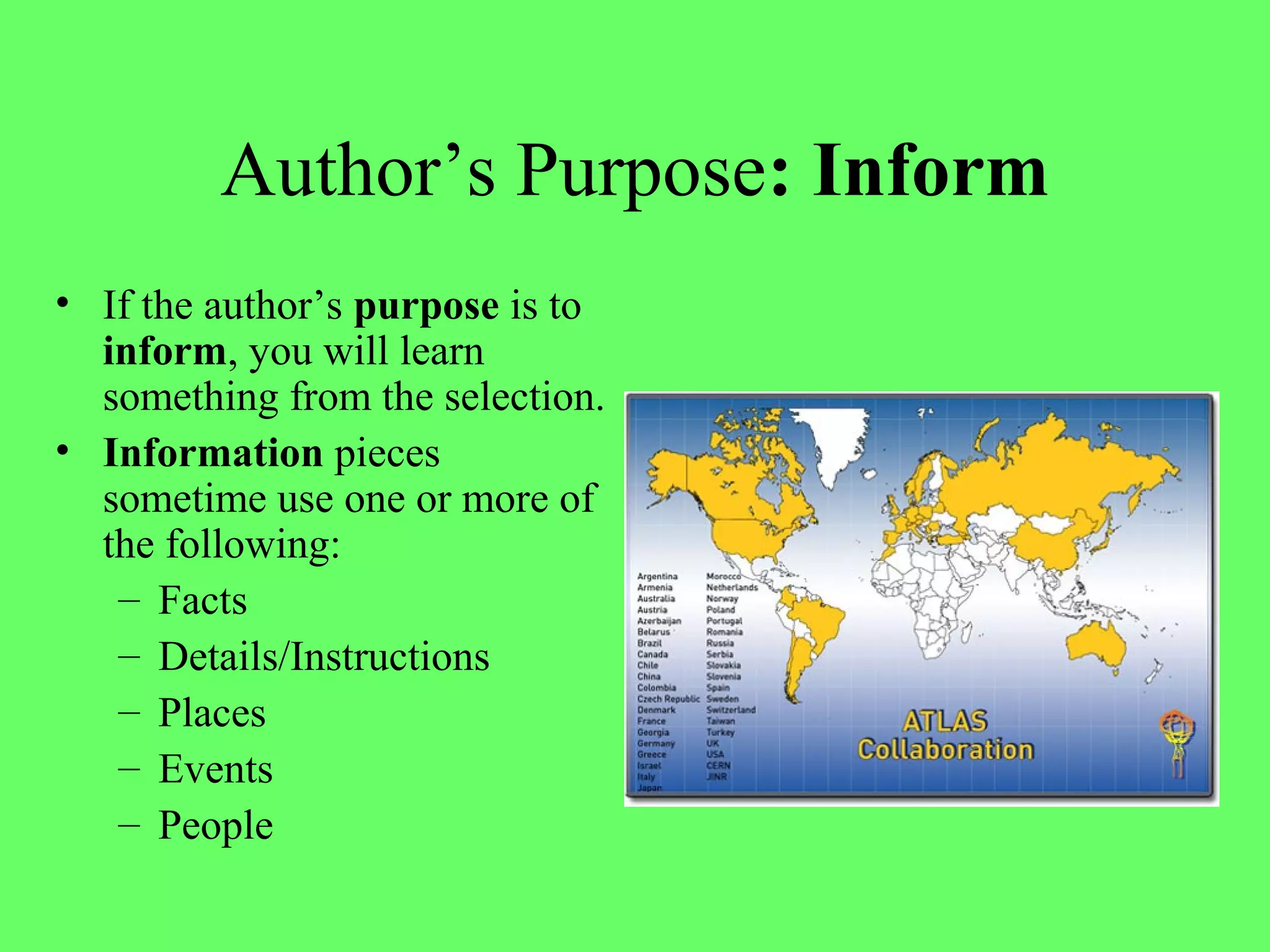 Authors Purpose and Position | PPT