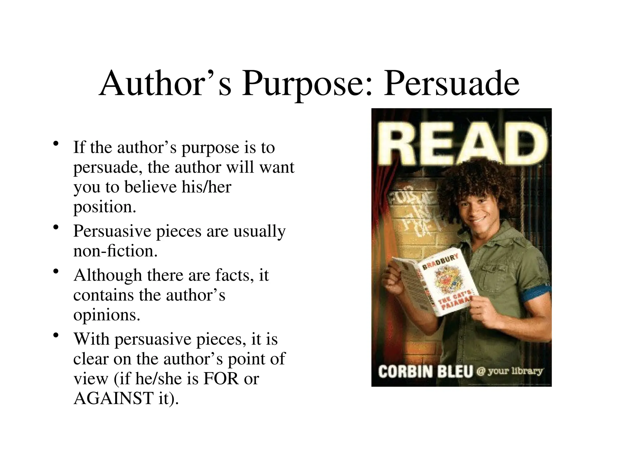 Authors_Purpose PowerPoint for Notes on 100362017 [Autosaved].ppt