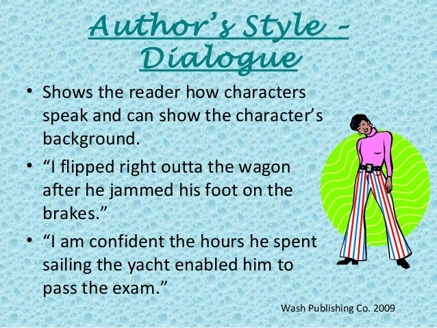 Author’s style