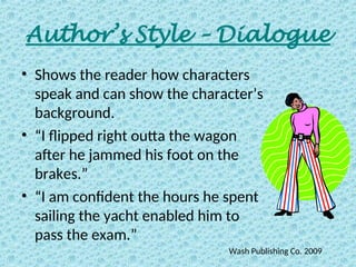 Authors_Style elements and examples given | PPT