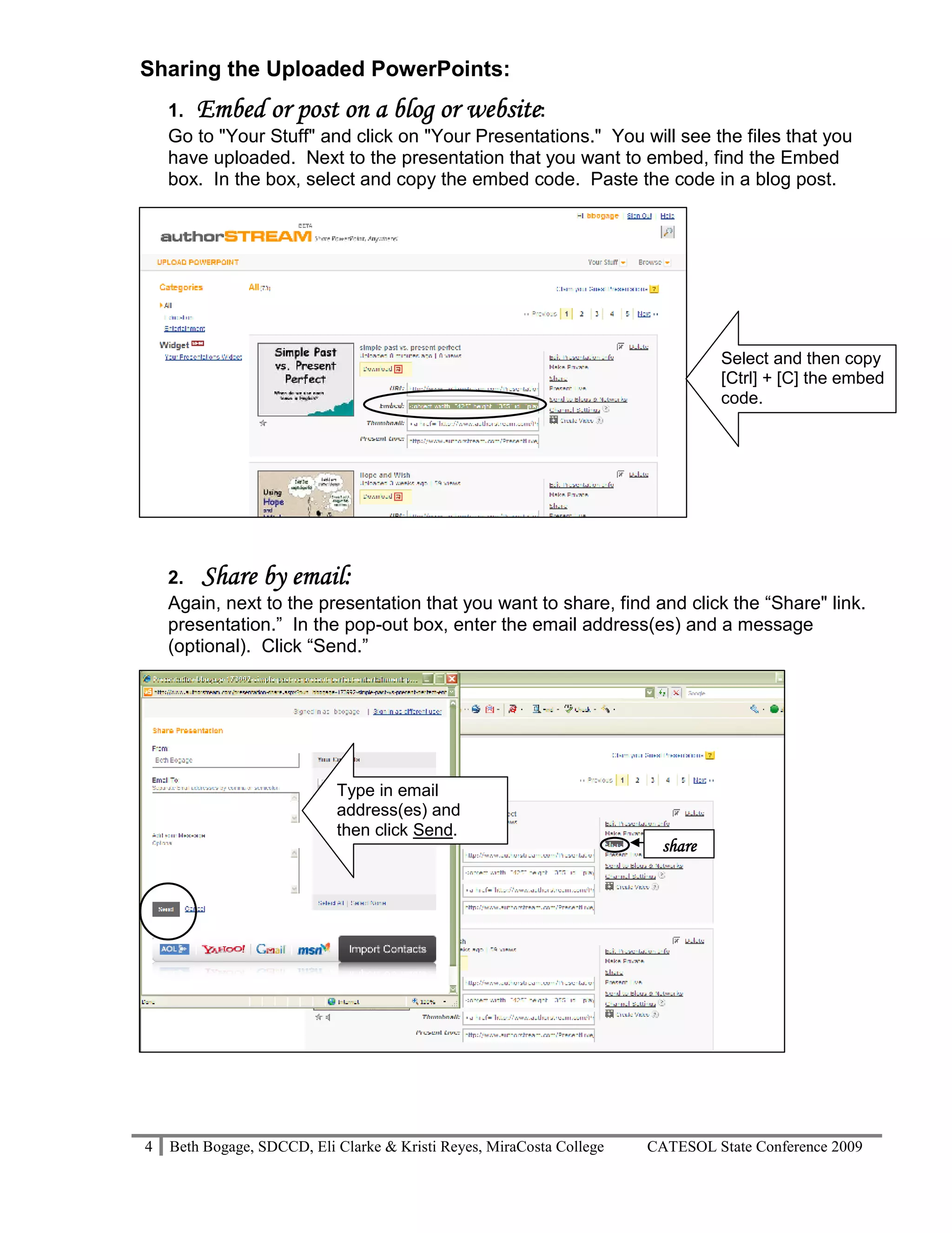 Authorstream Tutorial | PDF