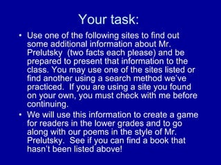 Jack Prelutsky | PPT