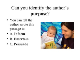 Author's viewpoint ppt | PPT | Fiction | Books and Literature