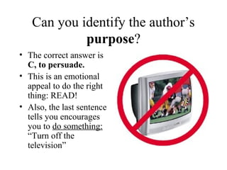 Author's viewpoint ppt | PPT