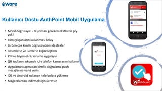 Şifre Güvenliği ve AuthPoint MFA | PPT