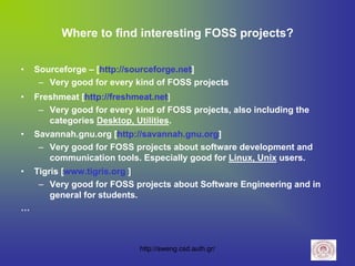 Open Source Software Engineering - Aristotle Students Guide - English | PPT