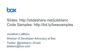 Box Authentication Types | PPT