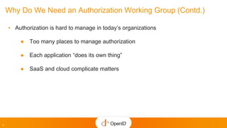 OpenID Foundation AuthZEN WG Update | PPTX