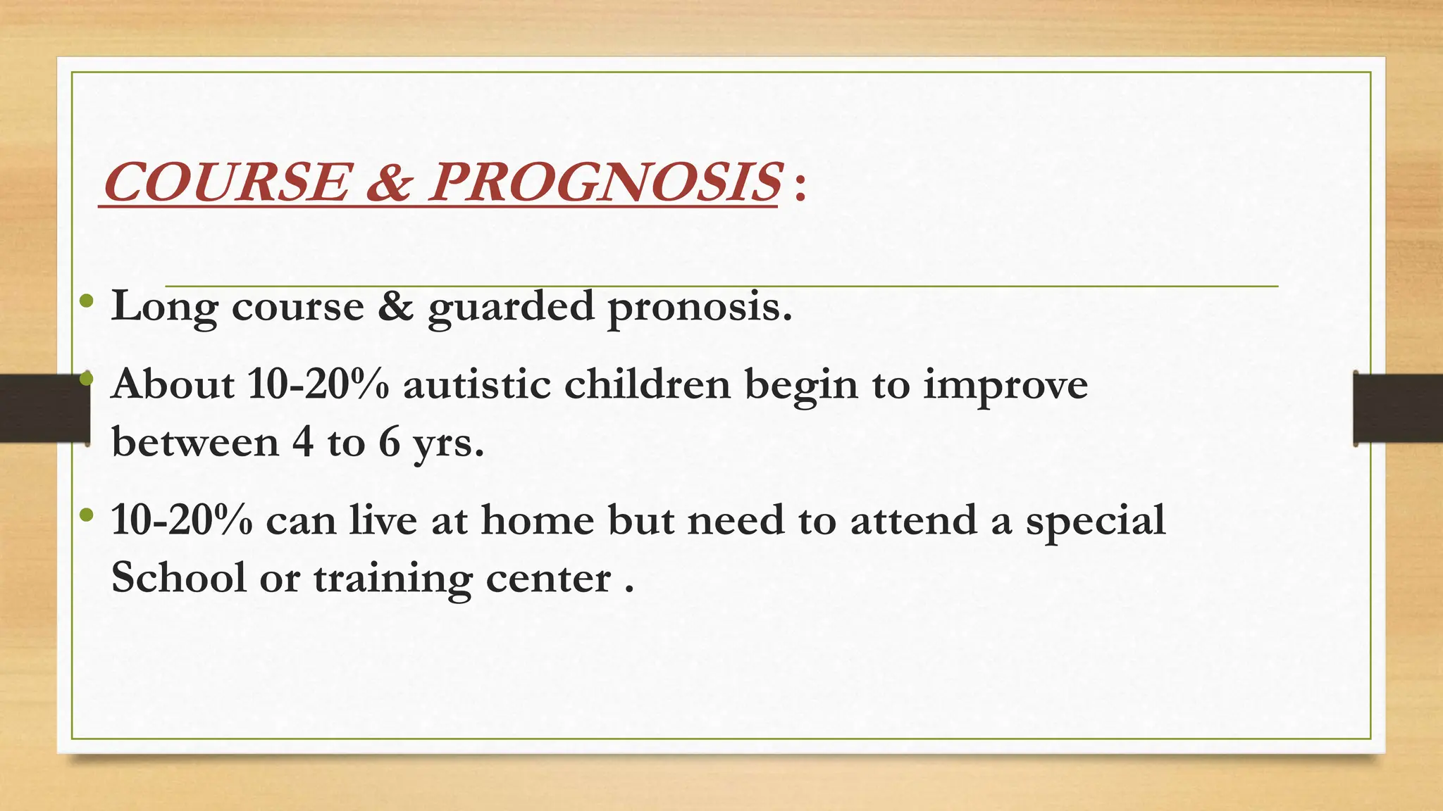 autism childhood psychiatric disorder.in psychiatric nursing | PPTX