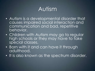 Autism | PPTX