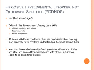 Autism Spectrum Disorder | PPTX