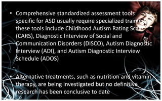 Autism | PPTX | Brain and Nervous System Disorders | Diseases and ...