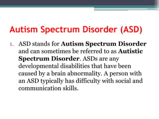 Autism | PPT