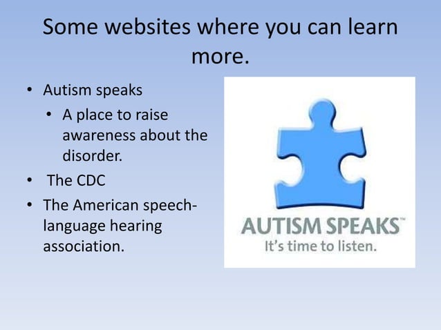 Autism | PPT