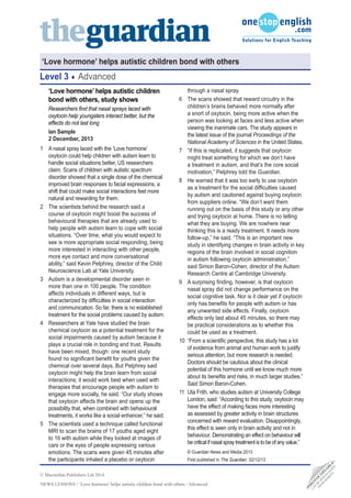 Autism - The Guardian | PDF