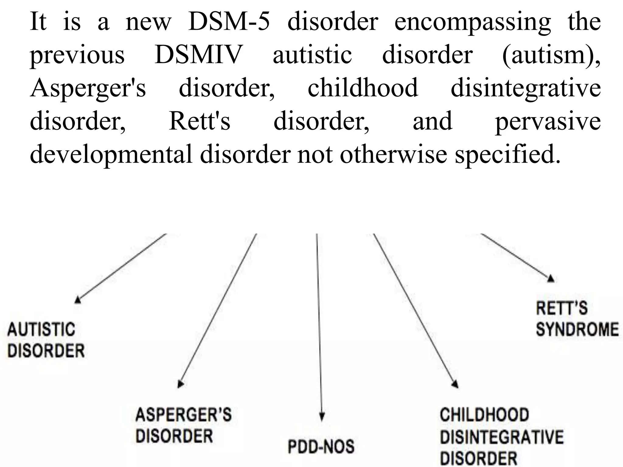 Autism Spectrum Disorder and Stereotypic movement disorder | PPTX
