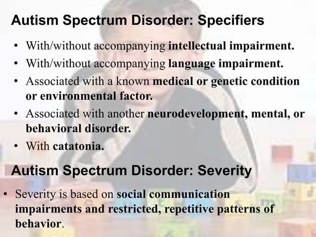 Autism Spectrum Disorder and Stereotypic movement disorder | PPTX ...