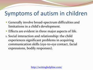 Autism | PPT