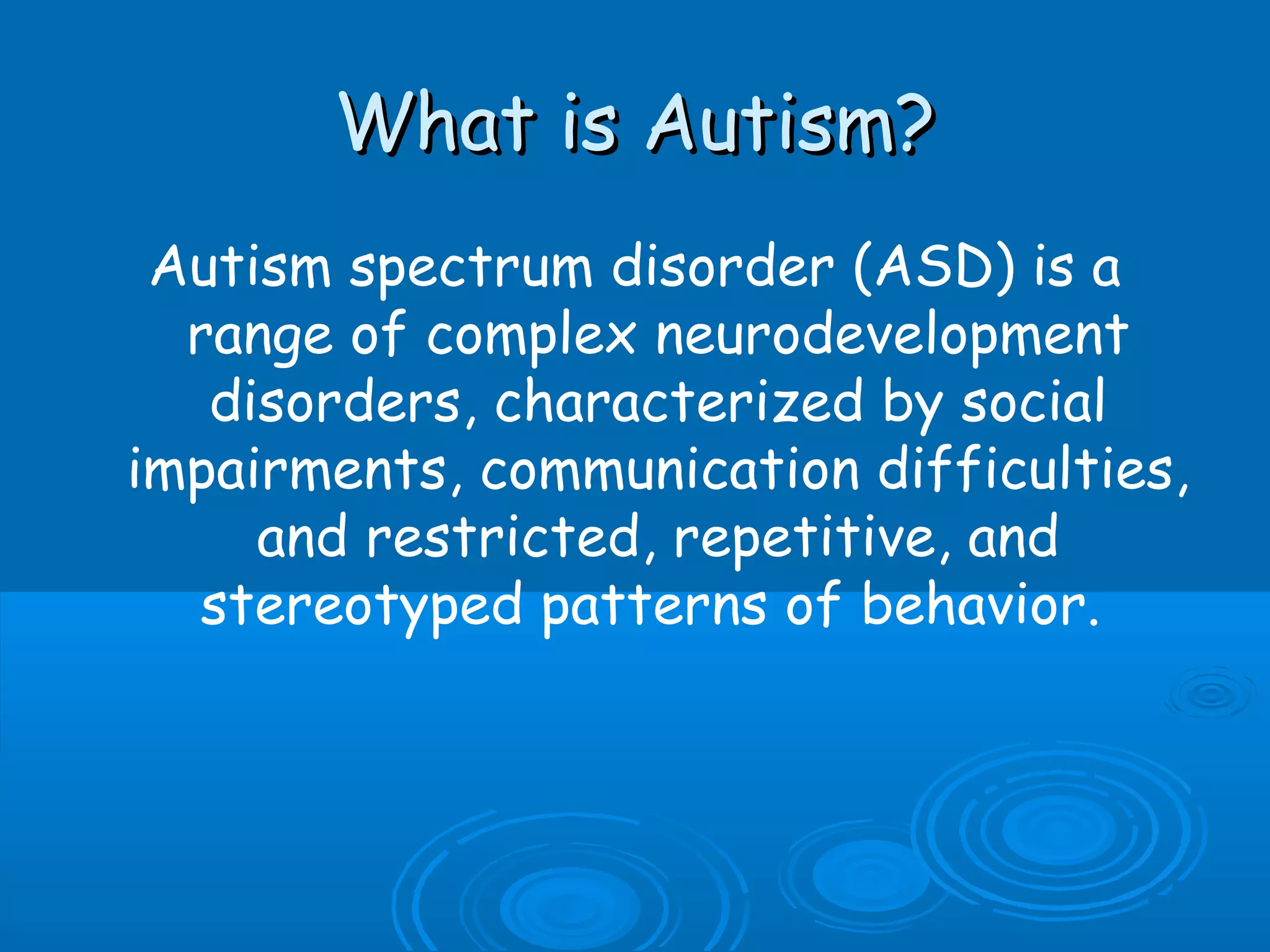Autism | PPT