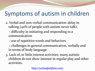 Autism | PPT