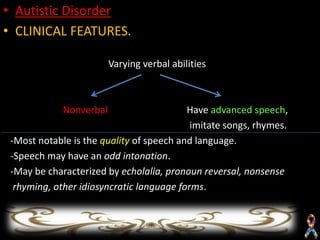 Autism diagnosis | PPTX