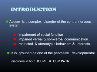 Autism | PPT