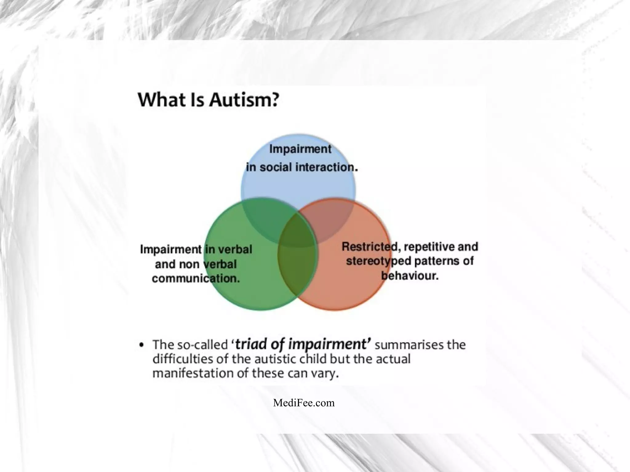 Autism | PPT