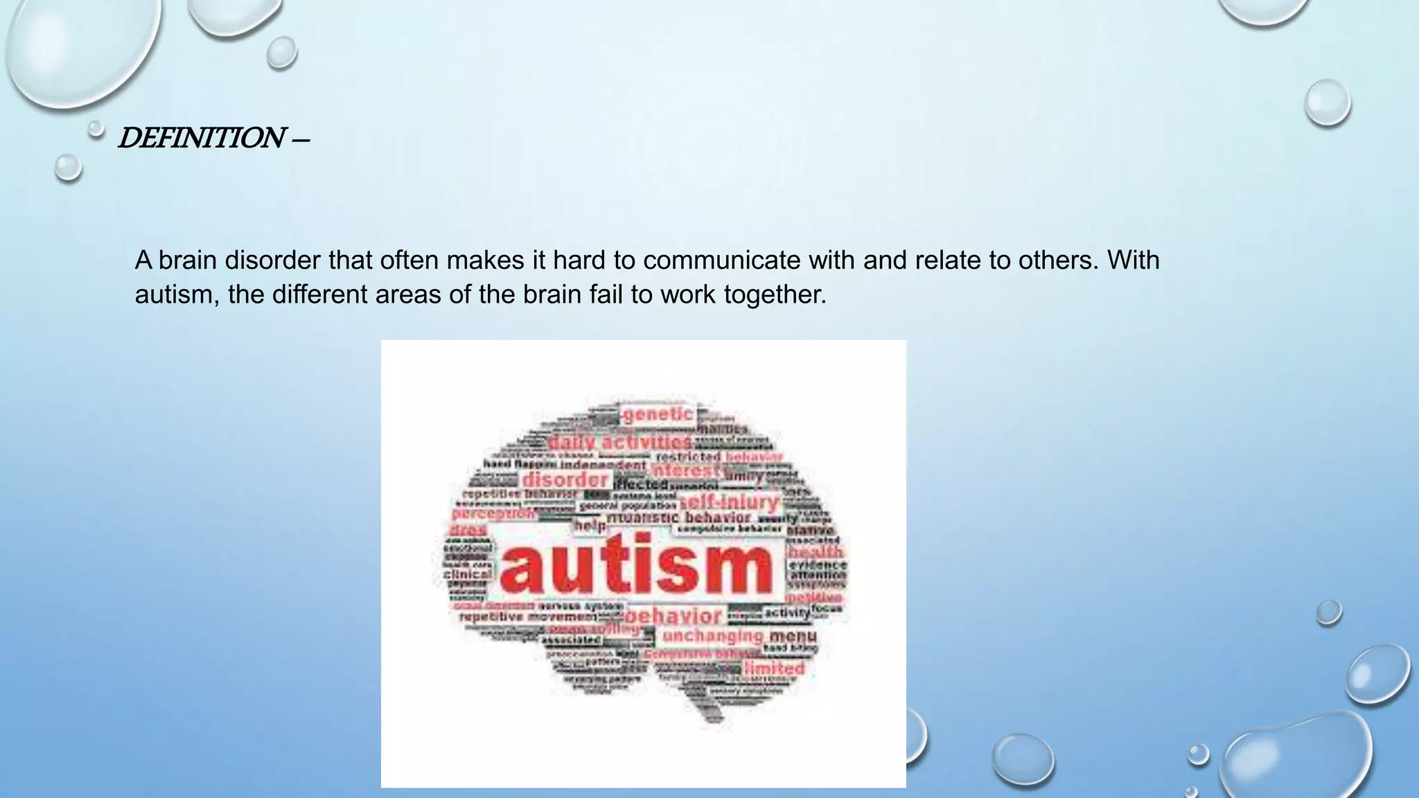Autism | PPT