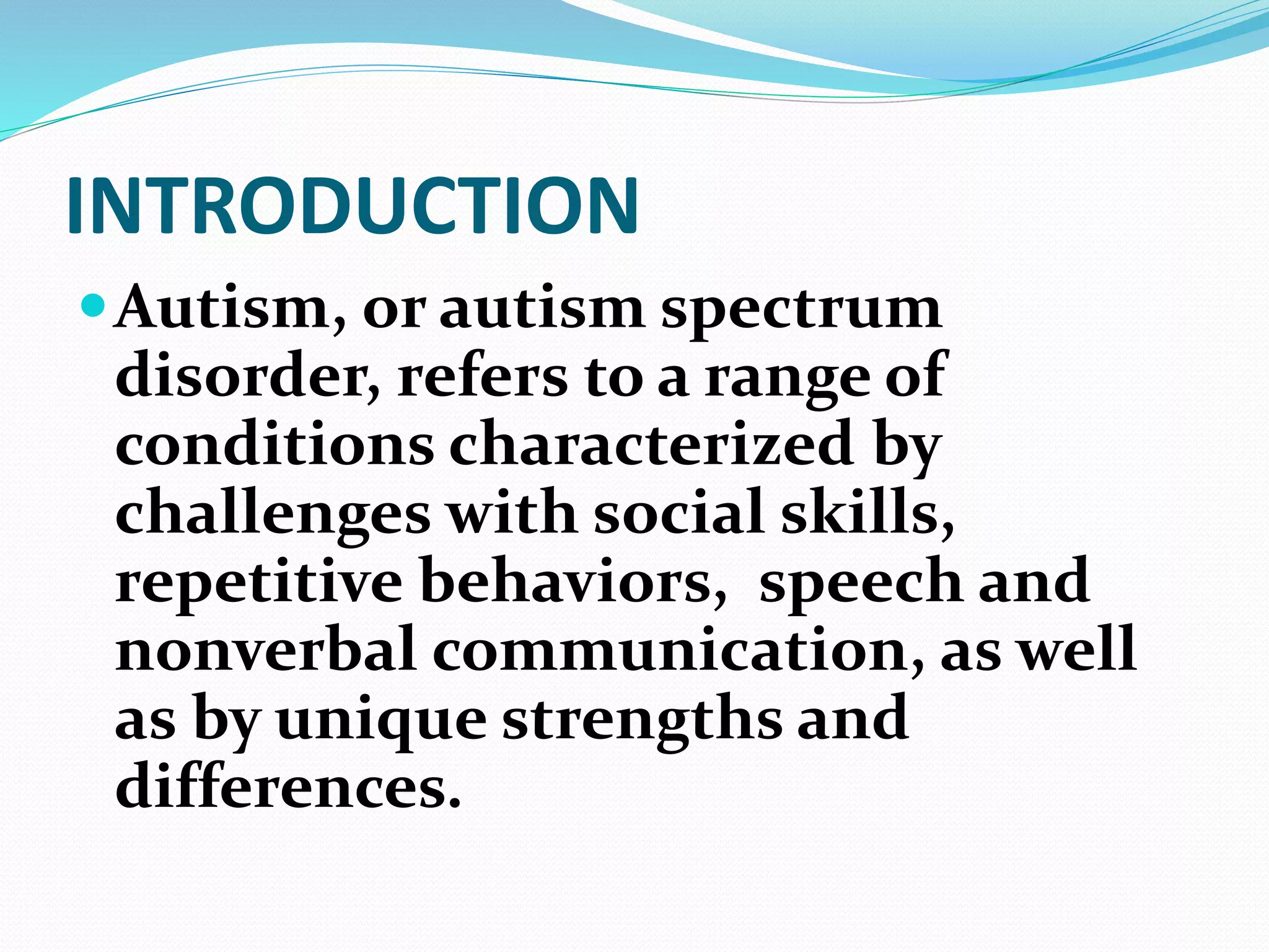 Autism | PPTX