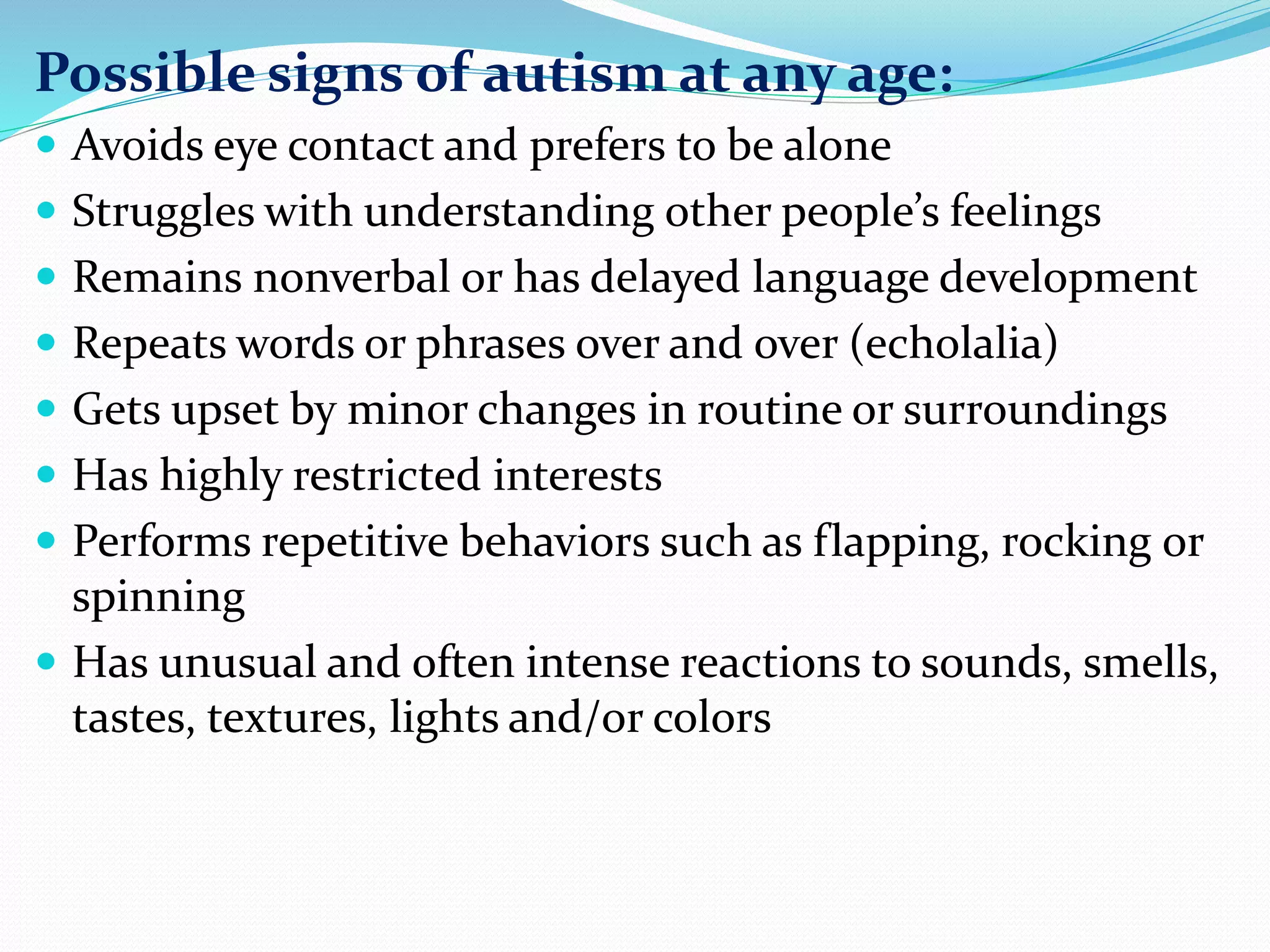 Autism | PPTX