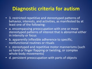 autism in children , etiology,signs & symptoms and treatment modalities ...