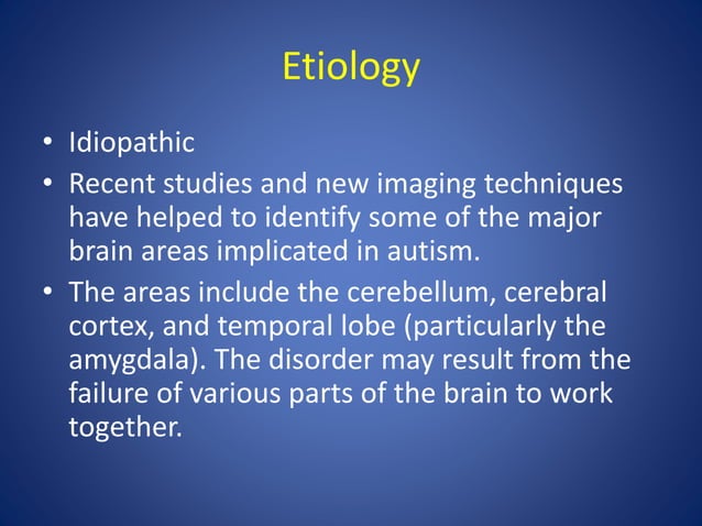 autism in children , etiology,signs & symptoms and treatment modalities ...