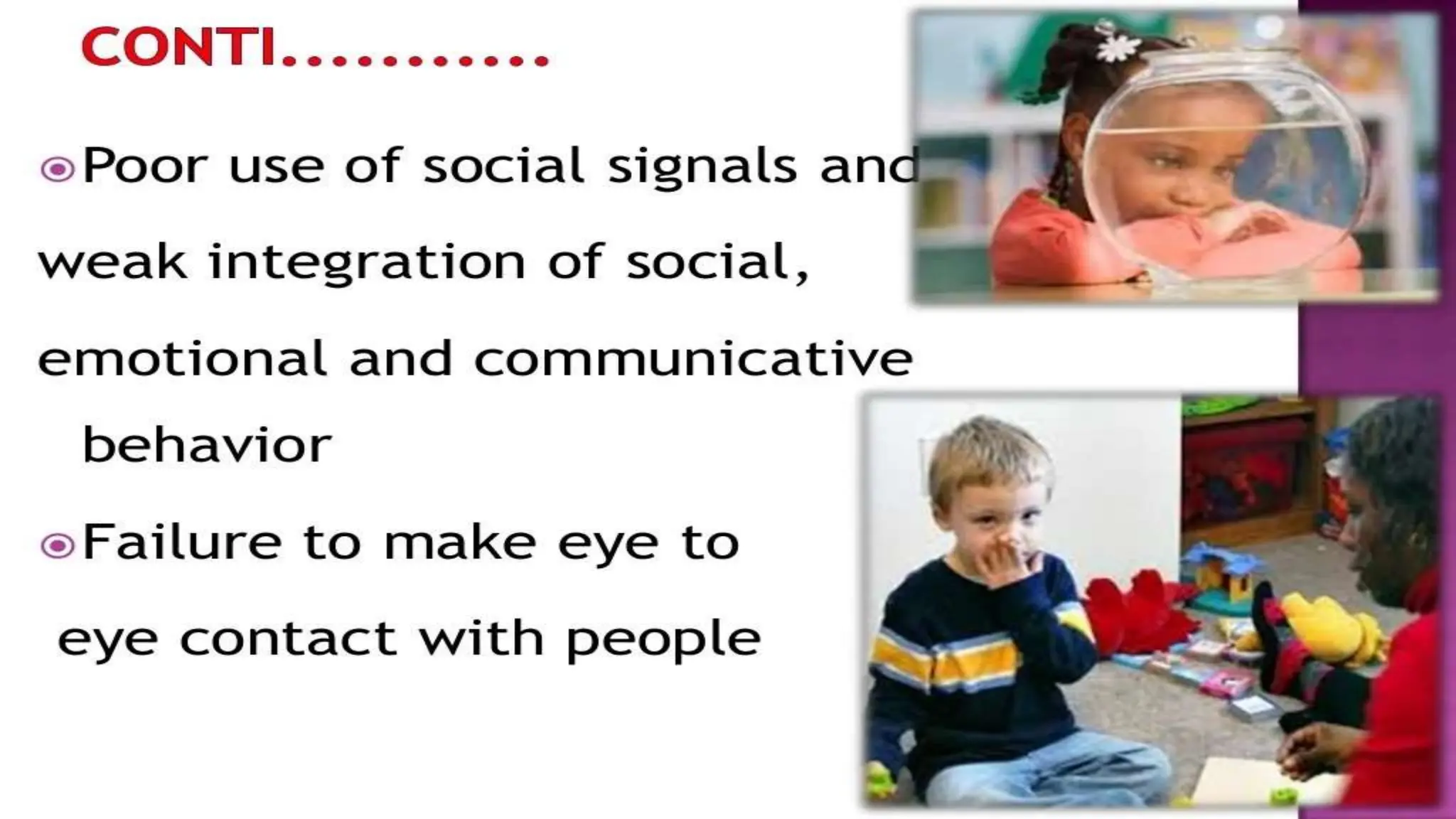 Autism: It's symptoms, risk factors & Treatment | PPTX