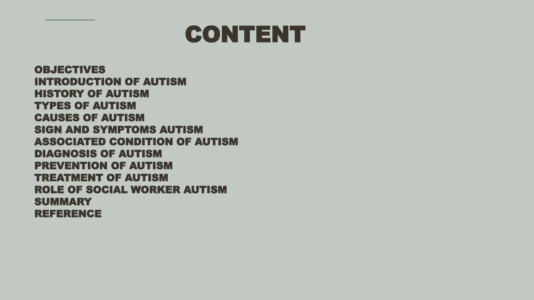 Autism spectrum disorder and its classification, causes, sign and ...