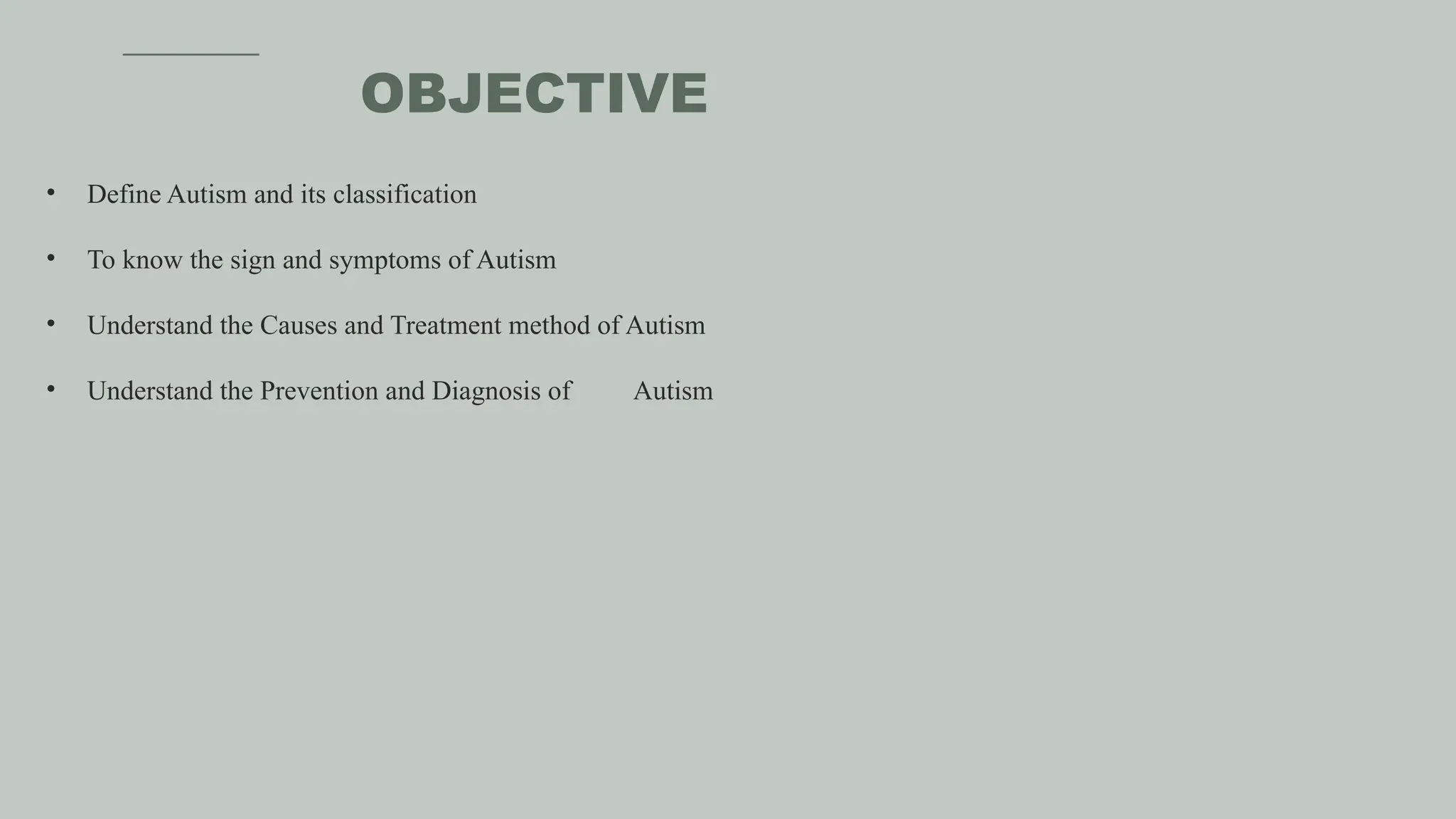 Autism spectrum disorder and its classification, causes, sign and ...