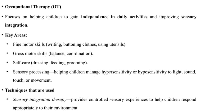 Autism Spectrum Disorder: Overview & Early Intervention” | PPTX