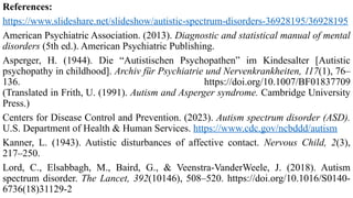 Autism Spectrum Disorder: Overview & Early Intervention” | PPTX