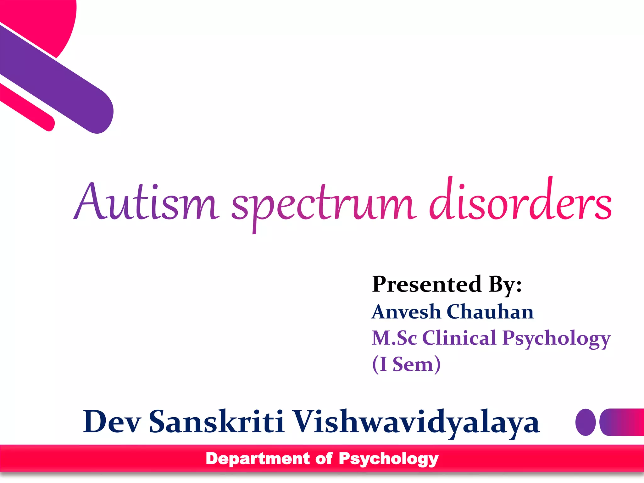 Autism | PPT