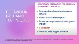 AUTISM AND ITS MANAGEMENT IN PEDIATRIC DENTISTRY | PPTX