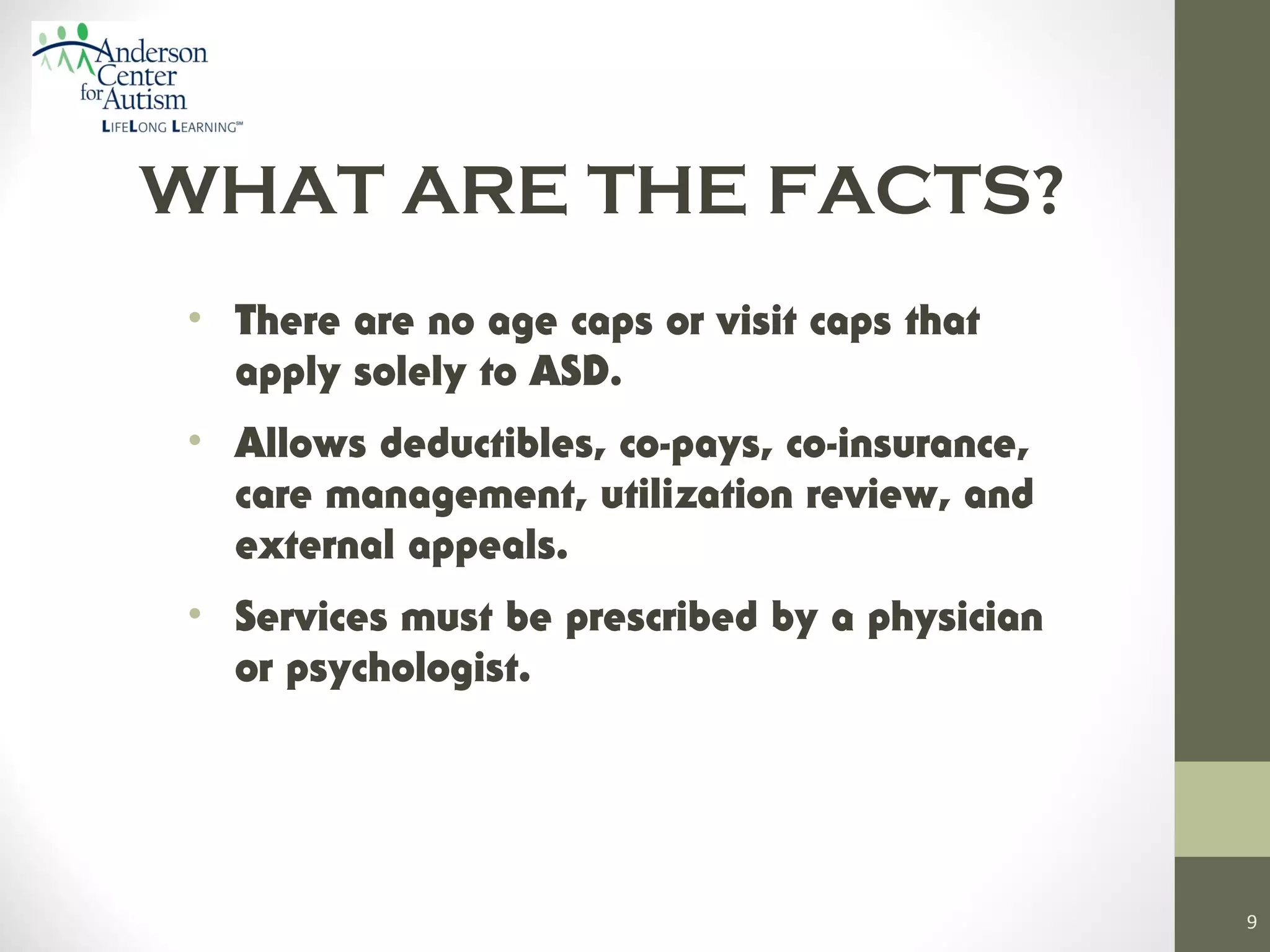 Autism Insurance PowerPoint Presentation | PPT