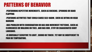 Autism-spectrum-disorder.pptx | Parenting Babies and Toddlers | Parenting