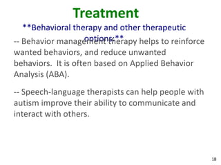 Autism Spectrum Disorder | PPT